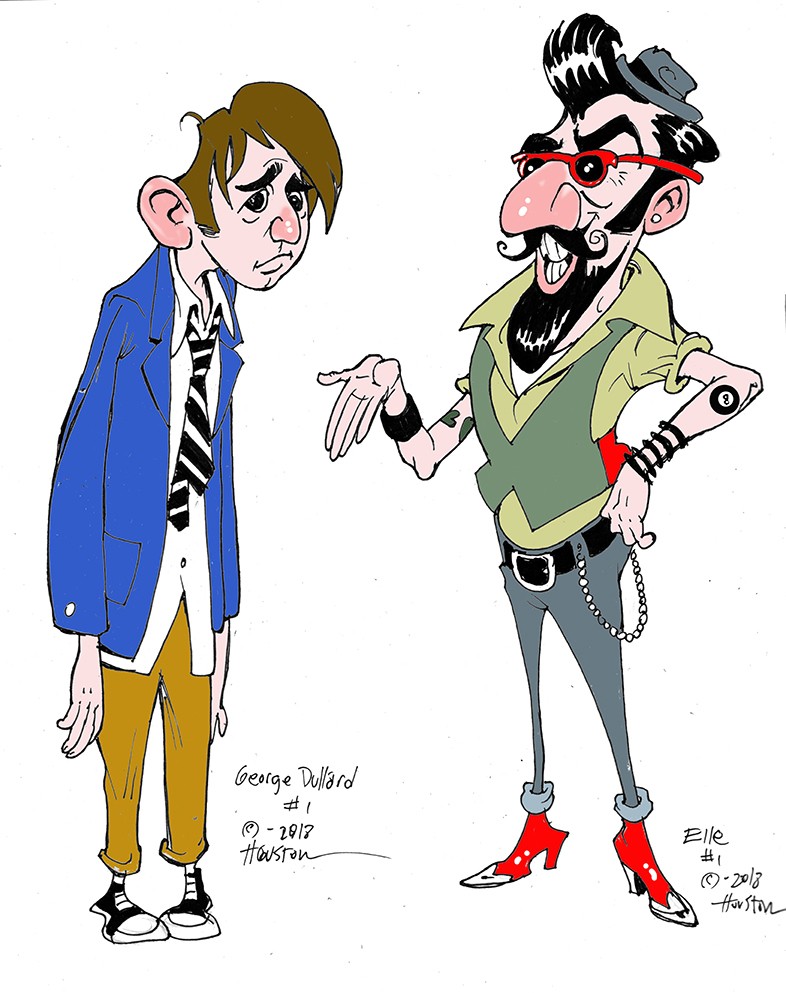 Characters | Greg Houston Illustration